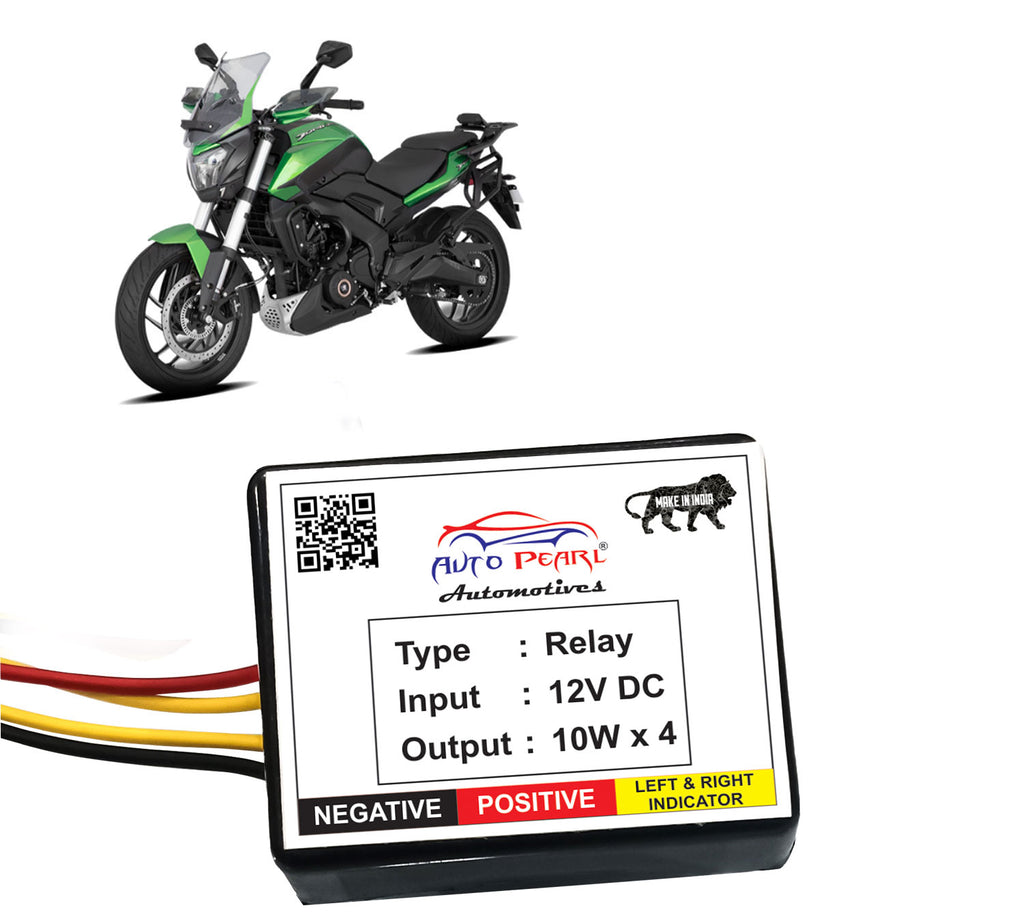 Multimode Bike Hazard Flasher, Waterproof Front, Rear Flasher Relay fo ...