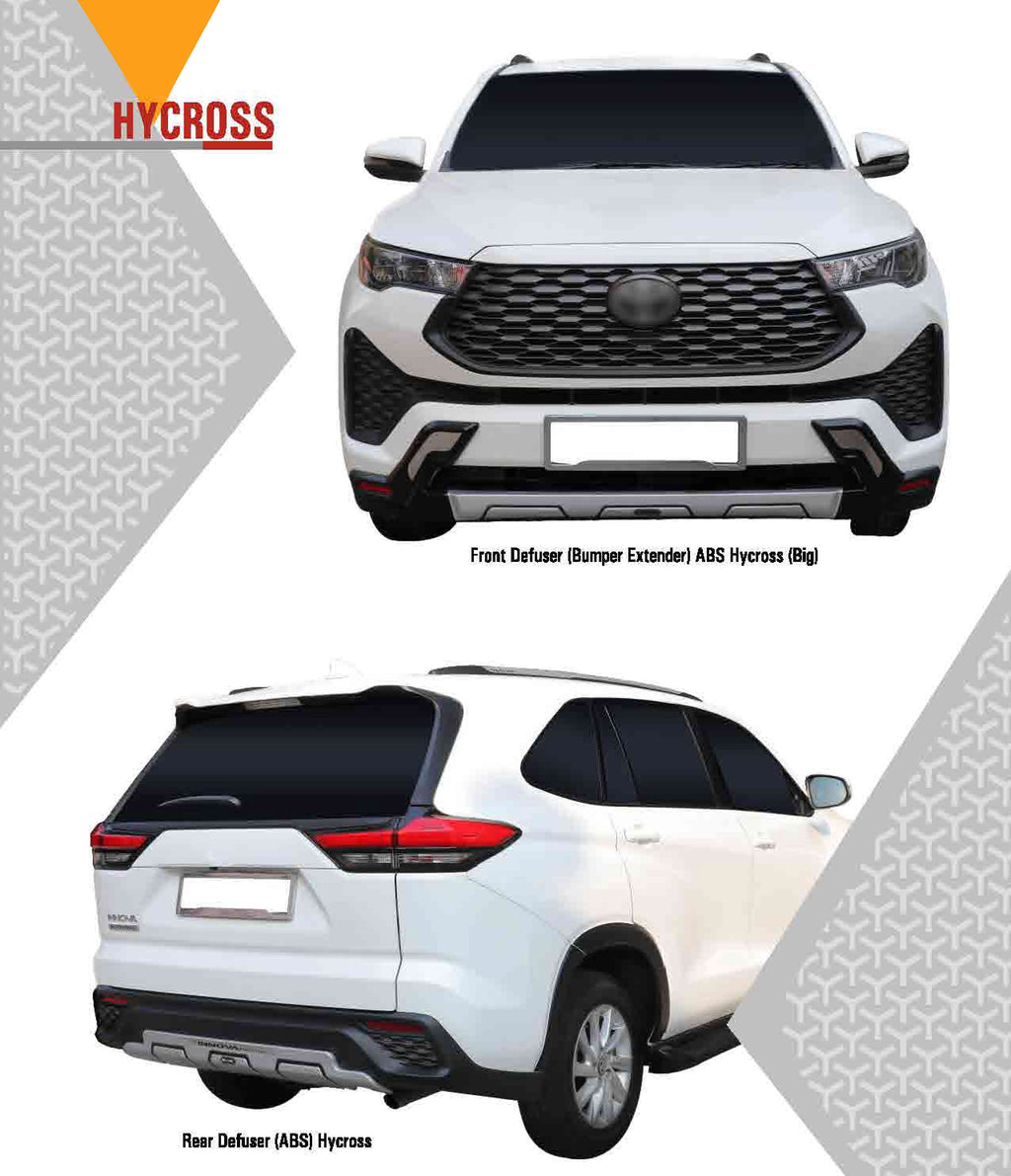 Bumper Diffuser (Front & Rear) Set Reflector Imported Quality Compatib ...