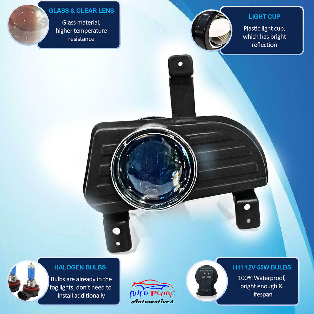 Auto Pearl H11 Halogen Bulb Projector DRL Fog light for Scorpio 2010-2 ...