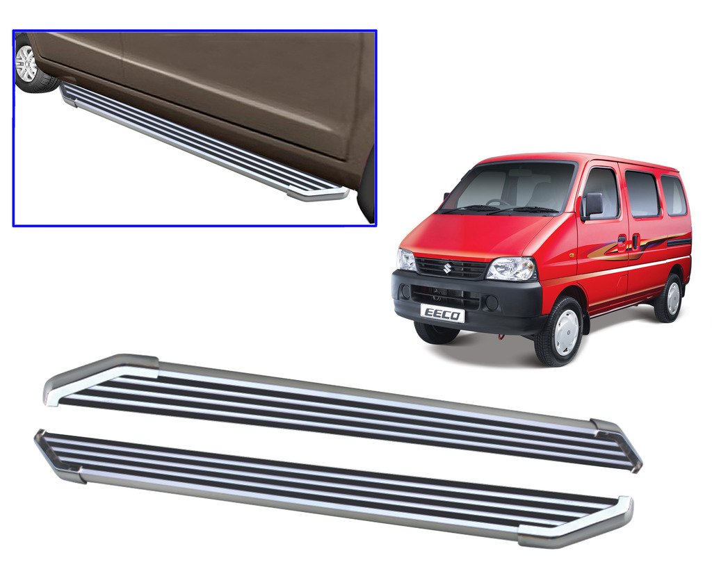 Zebra Side Guard Aluminum Smart Side Guard Footsteps Eeco (Black Silve ...