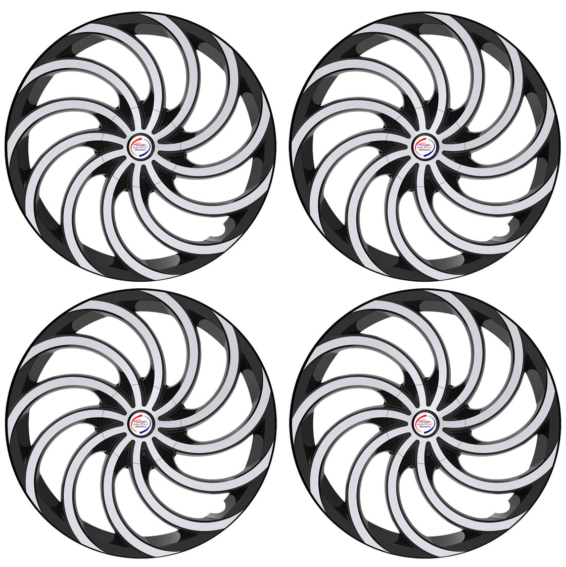 Press Type Hubcap Snake Wheel Cover Replacements for OEM Steel Wheels ...