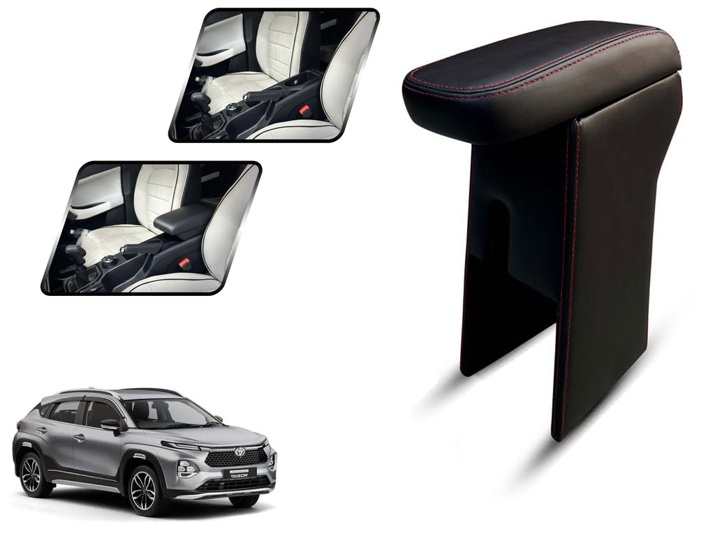 Auto Pearl Premium Car Armrest with Storage Box, High-Density Foam, Na ...